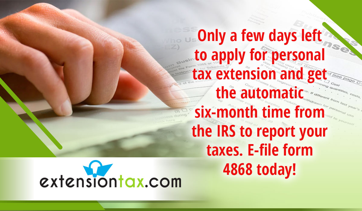 Extension Tax Blog | Federal Tax Extension of Time to file business and ...